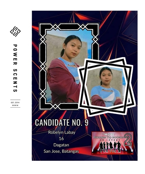 Robelyn Labay - THE XOS: Batangas Top Modelos |S-2 Female - Pageant Vote PH
