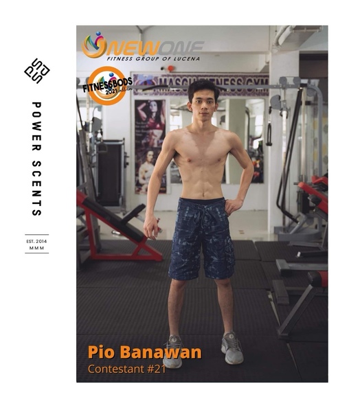 Pio Banawan - FitnessBods All In 2021 Male Category 2 - Pageant Vote PH