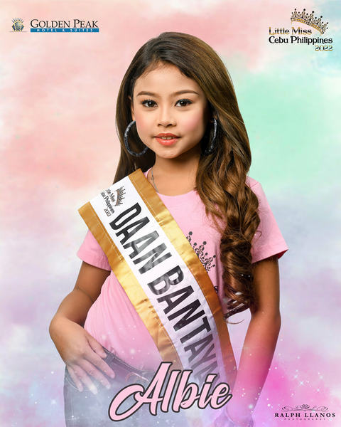 Albie - Little Miss Cebu Philippines 2022 - Pageant Vote PH