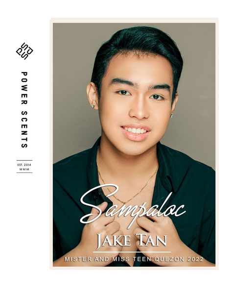 Jake Tan - Mr Teen Quezon 2022 - Power Scents Choice - Pageant Vote PH