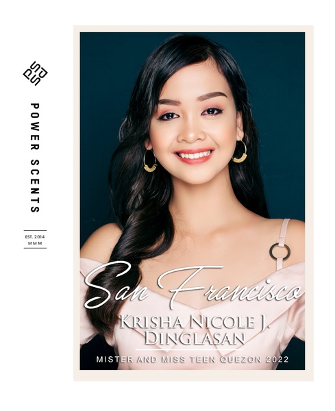 Krisha Nicole Dinglasan - Ms Teen Quezon 2022 PowerScents Choice Award ...