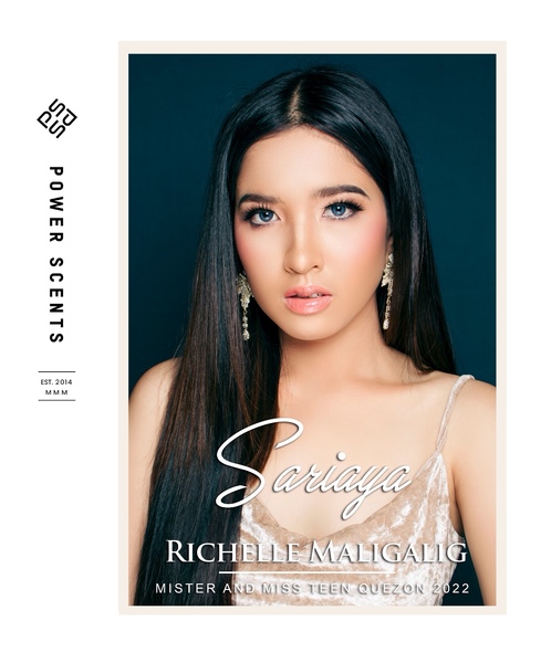 Richelle Maligalig - Ms Teen Quezon 2022 Power Scents Ambassador ...