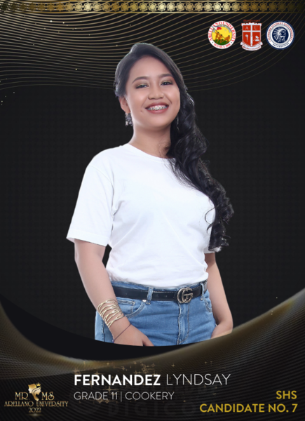 Fernandez, Lyndsay - Mr & Ms Arellano Univ - Pasig 2022 (SHS Div) - Pageant Vote PH