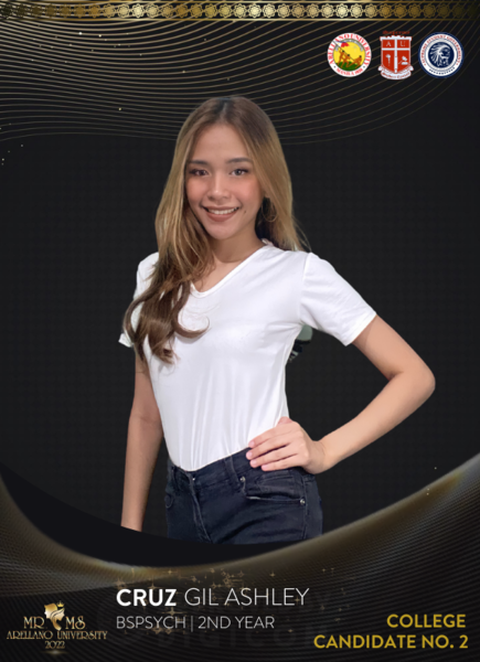 Cruz, Gil Ashley - Mr & Ms Arellano Univ - Pasig 2022 (Col Div) - Pageant Vote PH