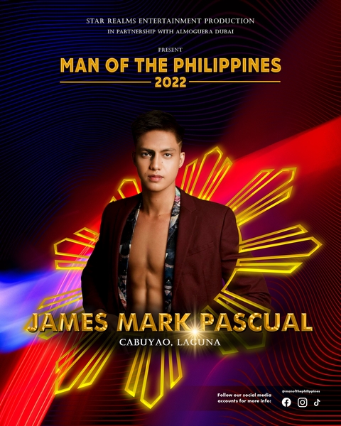 James Mark Pascual - Man of the Philippines 2022 - Pageant Vote PH