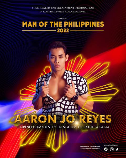 Aaron Jo Reyes - Man of the Philippines 2022 - Pageant Vote PH