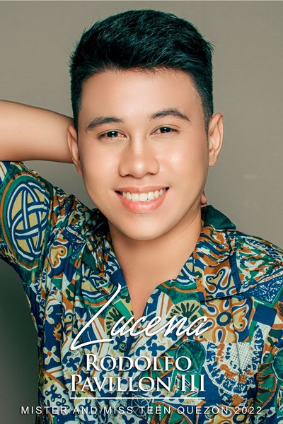 Rodolfo Pavillon III - Mister Teen Quezon 2022 - Pageant Vote PH