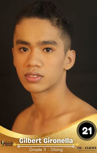 Gilbert Gironella - Mr & Miss Salcedo National High School 2022 - Pageant Vote PH
