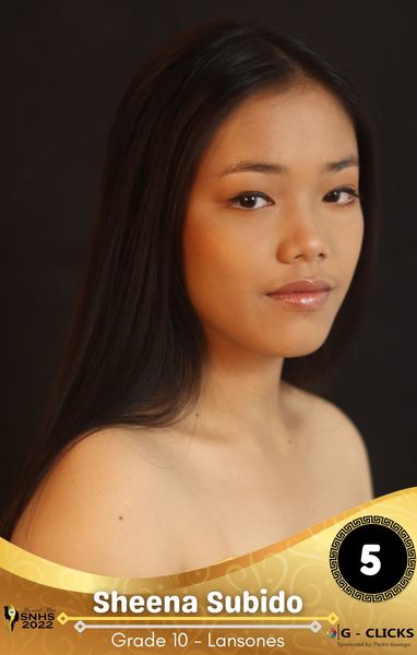 Sheenah Mae Subido - Mr & Miss Salcedo National High School 2022 ...