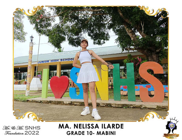 Ma. Nelissa Ilarde - The Search for Miss SNHS Foundation 2022 - Pageant Vote PH