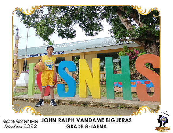 John Ralph Bigueras - The Search for Mister SNHS Foundation 2022 ...