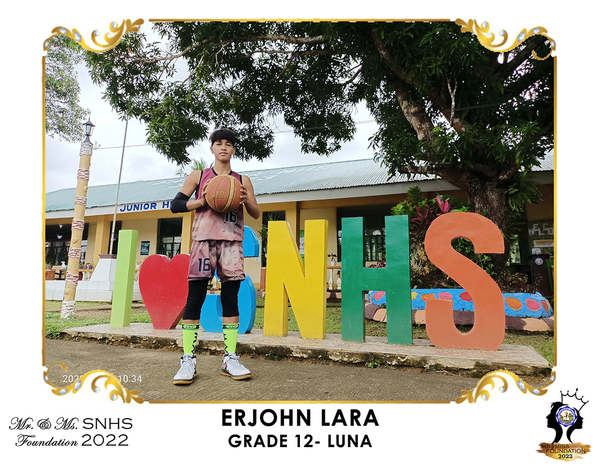 Erjohn Lara - The Search for Mister SNHS Foundation 2022 - Pageant Vote PH