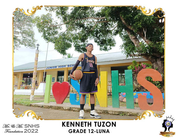 Kenneth Tuzon - The Search for Mister SNHS Foundation 2022 - Pageant ...