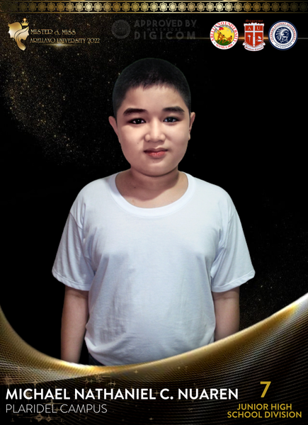 MICHAEL NATHANIEL C. NUAREN - Mister & Miss Arellano 2022 | JHS - Pageant Vote PH