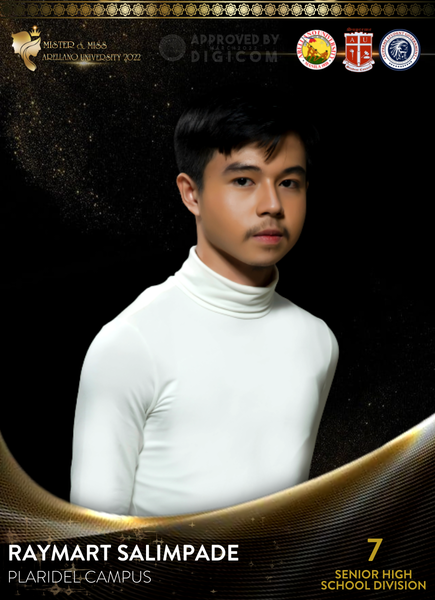 RAYMART G. SALIMPADE - Mister & Miss Arellano 2022 | SHS - Pageant Vote PH