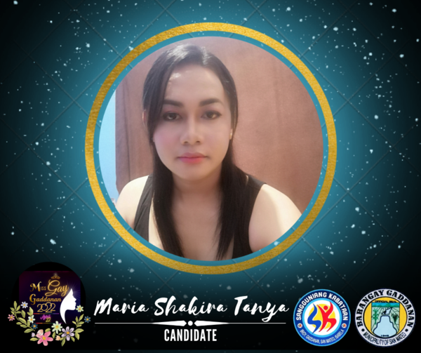 Maria Shakira Tanya - Miss Gay Gaddanan 2022 - Pageant Vote PH
