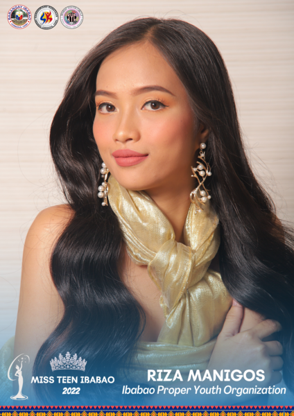 RIZA MANIGOS - Miss Teen Ibabao 2022 - Pageant Vote PH