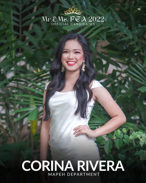 Corina Rivera - Search for CSNHS Mr. & Ms. FEA 2022- Female - Pageant ...