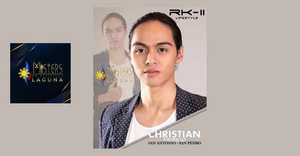 Christian Patricio - Misters of Filipinas Laguna 2022 - Pageant Vote PH