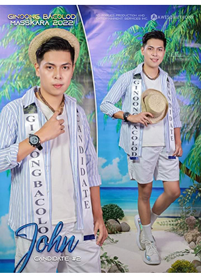 John Rey Gargar - Ginoong Bacolod 2022 - Pageant Vote PH