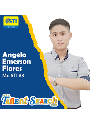 Angelo Emerson Flores - Mr. STI Novaliches 2022 - Pageant Vote PH