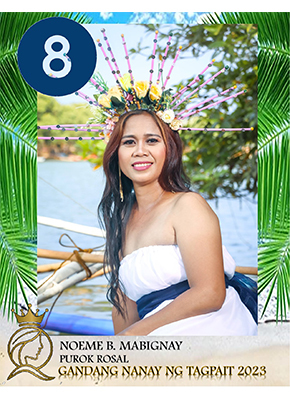 Mrs. Noeme B. Mabignay - Gandang Nanay Ng Tagpait 2023 - Pageant Vote PH
