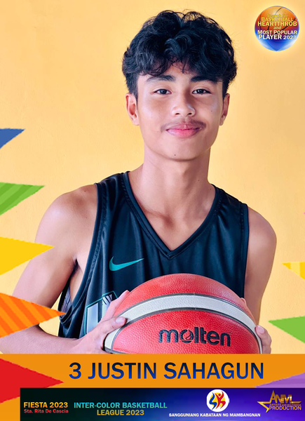 Justin Sahagun - Basketball Heartthrob 2023 - Pageant Vote PH