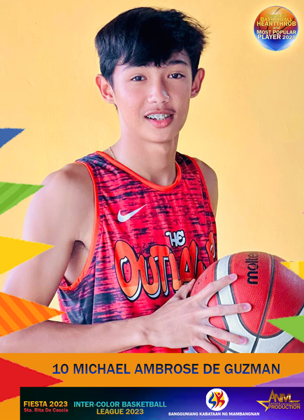 Michael Ambrose De Guzman - Basketball Heartthrob 2023 - Pageant Vote PH