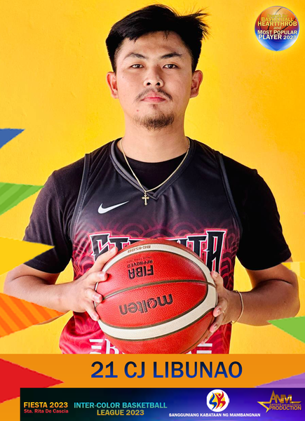 CJ Libunao - Basketball Heartthrob 2023 - Pageant Vote PH