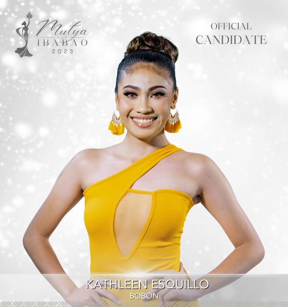 Kathleen Esquillo - Mutya san Ibabao 2023 - Pageant Vote PH