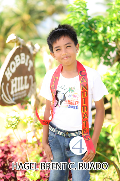HAGEL BRENT C. RUADO - Mr and Ms Tambo ES '23 - Pageant Vote PH
