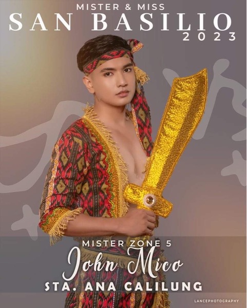 John Mico Calilung - Mister & Miss San Basilio 2023 - Pageant Vote PH