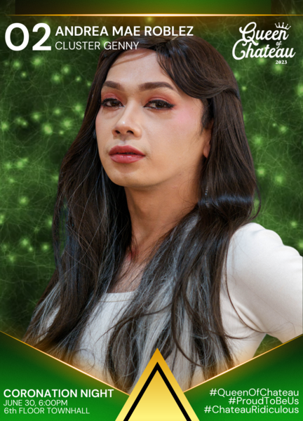 Queen Andrea Mae Roblez - Queen of Chateau 2023 - Pageant Vote PH