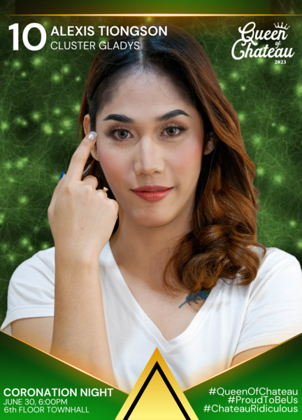 Queen Alexis Tiongson - Queen of Chateau 2023 - Pageant Vote PH