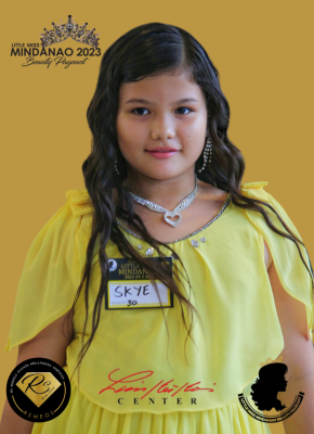Sheriene Kyleigh Wong Tate - Little Miss Mindanao 2023 - Pageant Vote PH