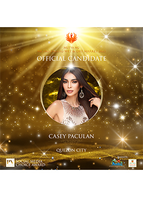 Casey Paculan - Mutya Ng Metro Taguig Wet & Dry Market 2023 - Pageant ...