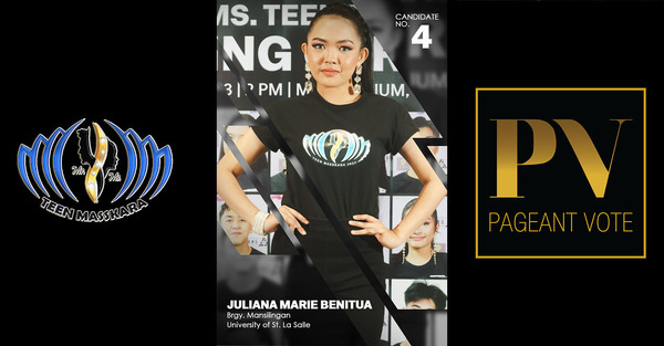Juliana Marie Benitua - Mr. & Ms. Teen Masskara 2023 - Pageant Vote PH