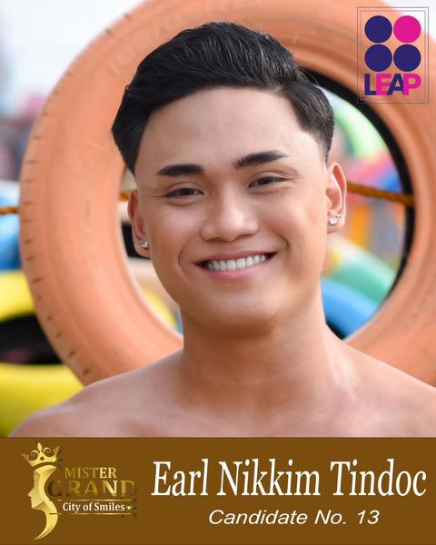EARL NIKKIM TINDOC - Mister Grand City of Smiles 2023 - Pageant Vote PH