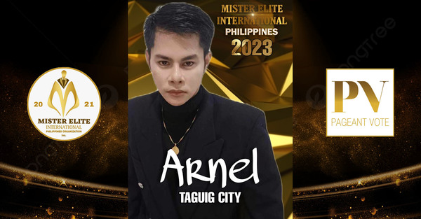 Arnel - Mister Elite Philippines 2023 - Pageant Vote PH