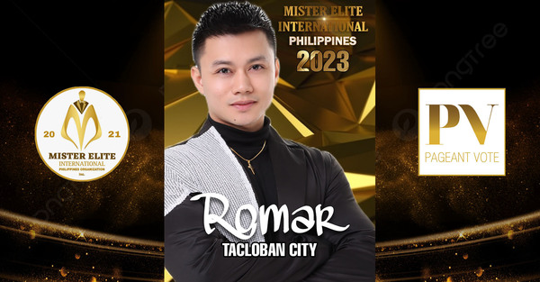 Romar - Mister Elite Philippines 2023 - Pageant Vote PH
