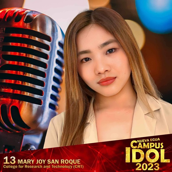 Mary Joy San Roque - Nueva Ecija Campus Idol 2023 - Nov - Pageant Vote PH