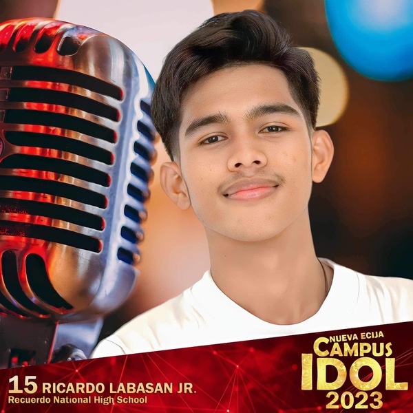 Ricardo Labasan Jr. - Nueva Ecija Campus Idol 2023 - Nov - Pageant Vote PH