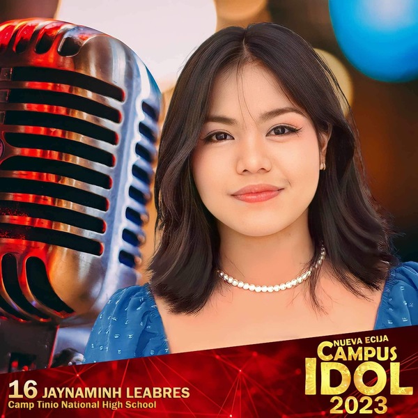 Jaynaminh Leabres - Nueva Ecija Campus Idol 2023 - Nov - Pageant Vote PH