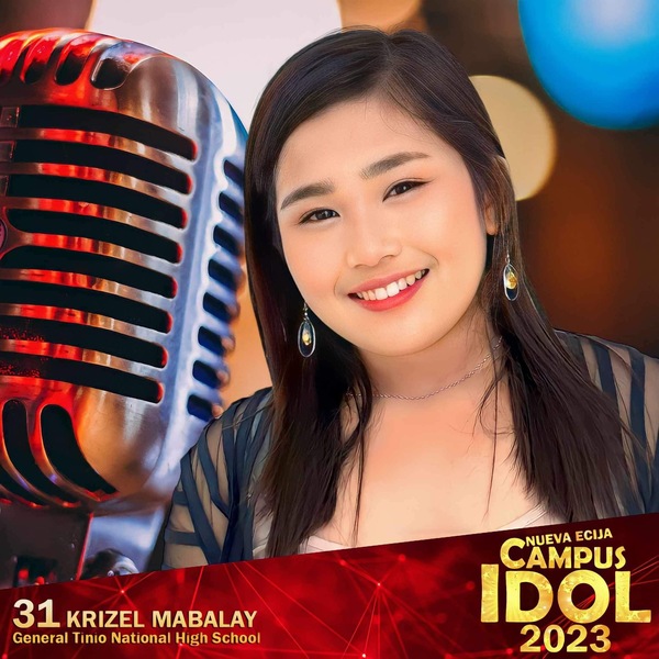 Krizel Mabalay - Nueva Ecija Campus Idol 2023 - Nov - Pageant Vote PH