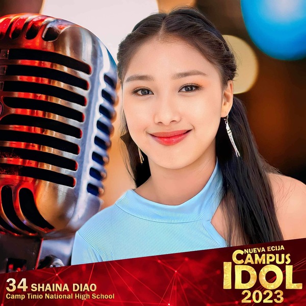 Shaina Diao - Nueva Ecija Campus Idol 2023 - Nov - Pageant Vote PH