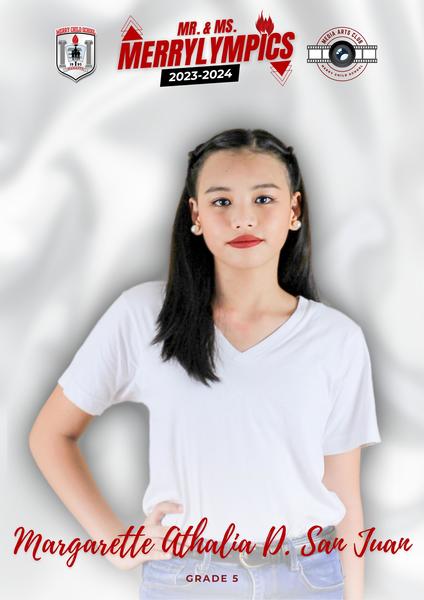 Margarette D. San Juan - Ms Merrylympics 2023 - Pageant Vote PH