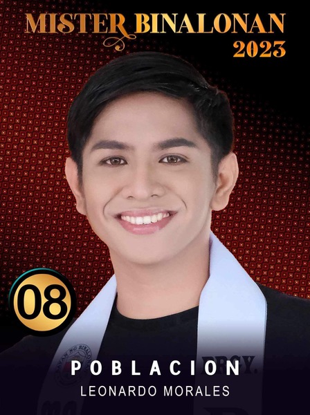 Leonardo Morales - Mister Binalonan 2023 - Pageant Vote PH