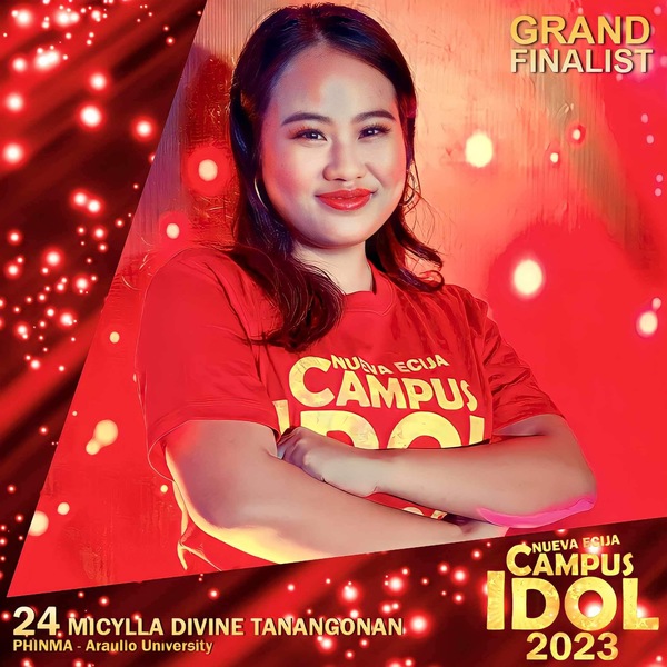 Micylla Divine Tangonan - Nueva Ecija Campus Idol 2023 - Dec - Pageant ...