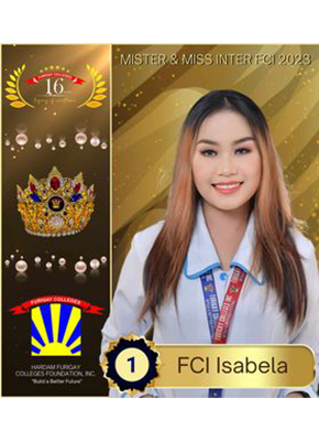 FCI Isabela - Mr and Ms. FCI 2023 - Pageant Vote PH