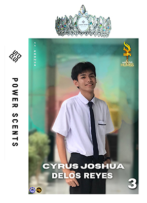 Cyrus Joshua Delos Reyes - Mr. & Ms. HUMMS Power Scents Award 2024 ...